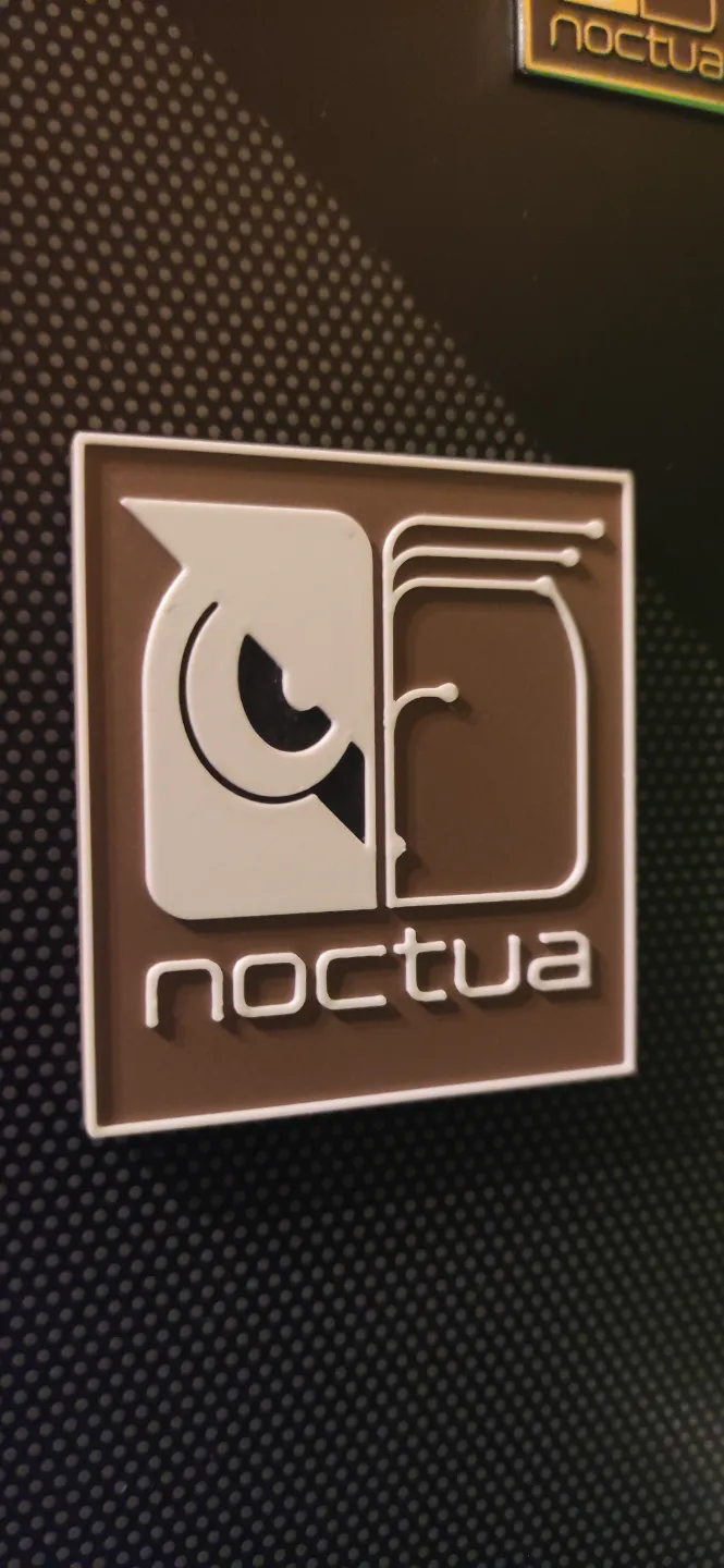 Noctua Logo magnet by Carlson - MakerWorld
