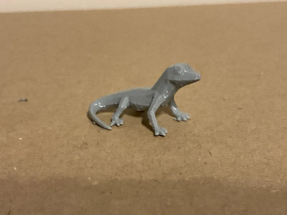 Lizard realistic version origami by DieMolizq MakerWorld: Download Free ...