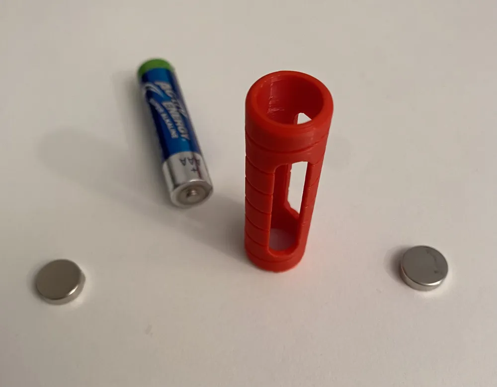 AAA to AA Battery Adapter - Free 3D Print Model - MakerWorld