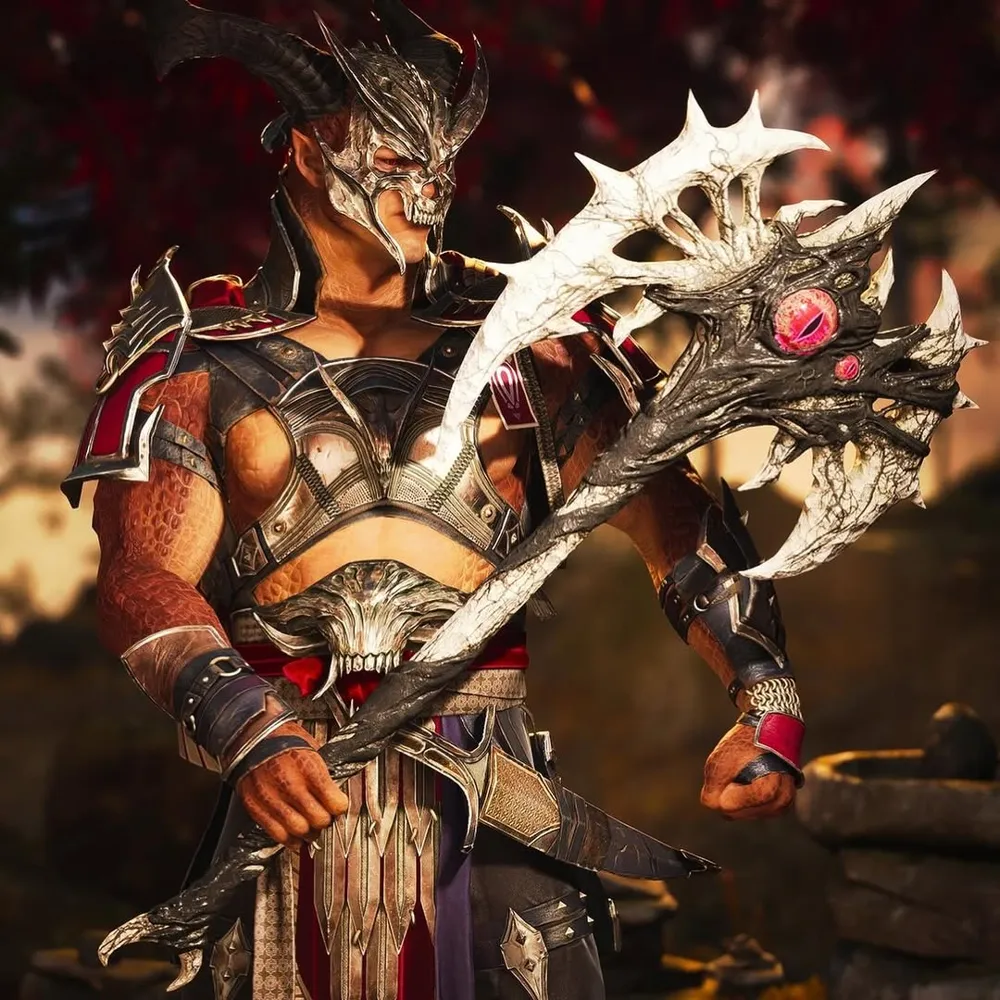 Shao Kahn axe from MK1 - Furious Crusader Axe by ShQ@r.Ok MakerWorld ...