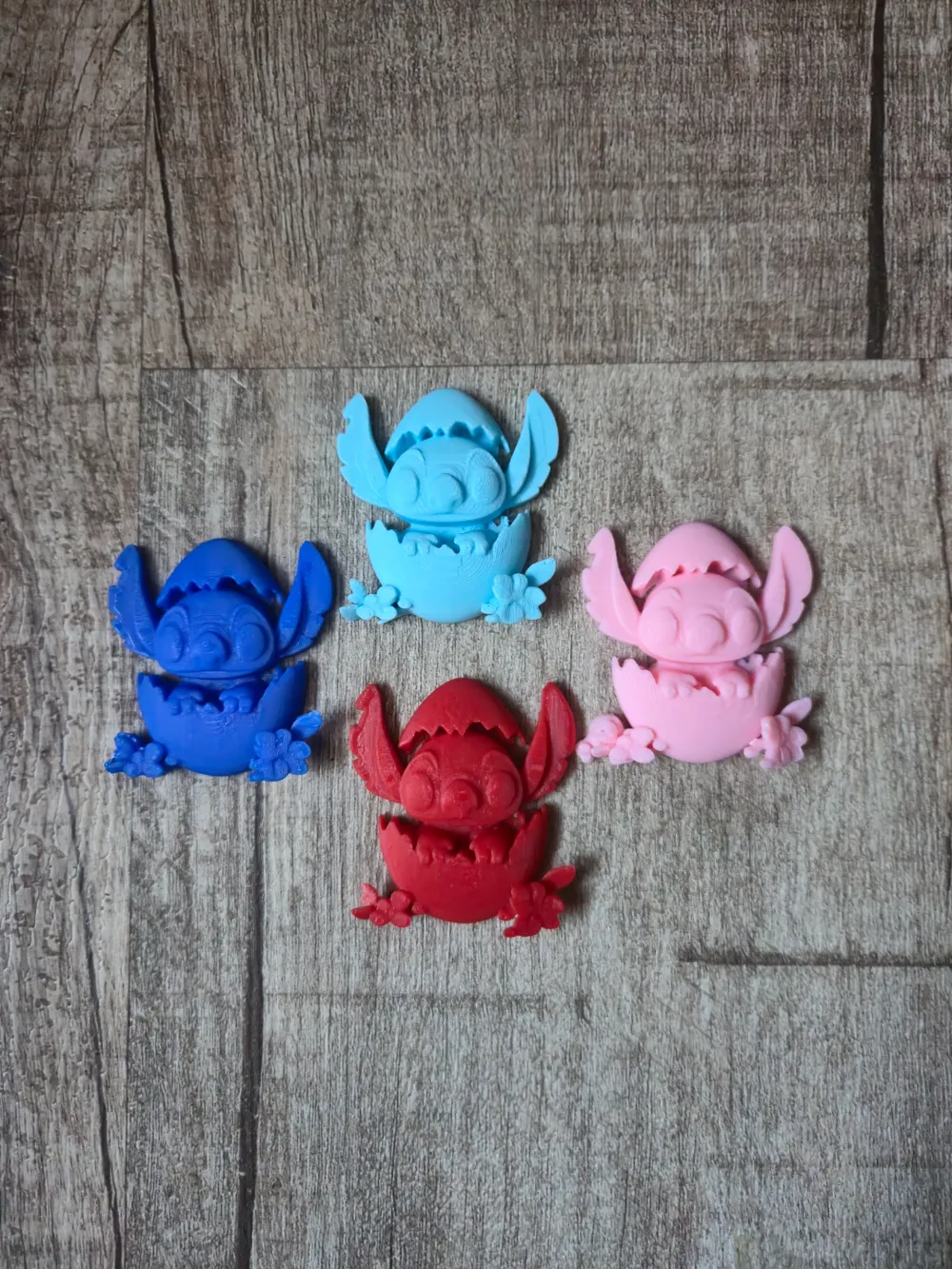 Stitch Easter egg cute by Ell - MakerWorld