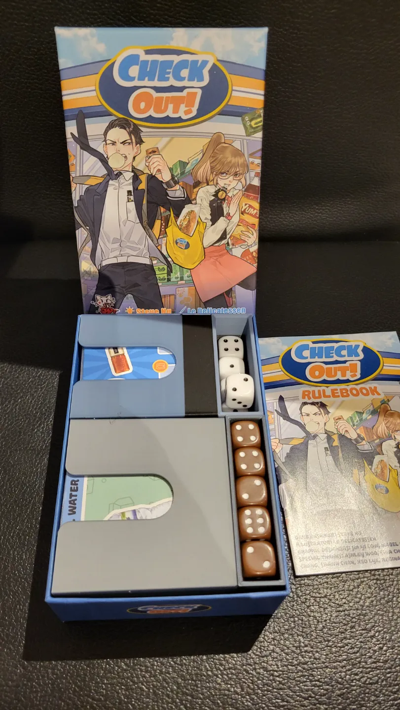 Check Out! Board Game organaizer by wolke - MakerWorld