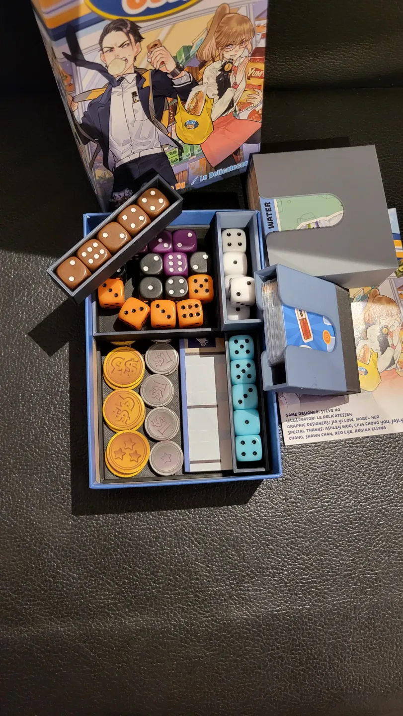 Check Out! Board Game organaizer by wolke - MakerWorld