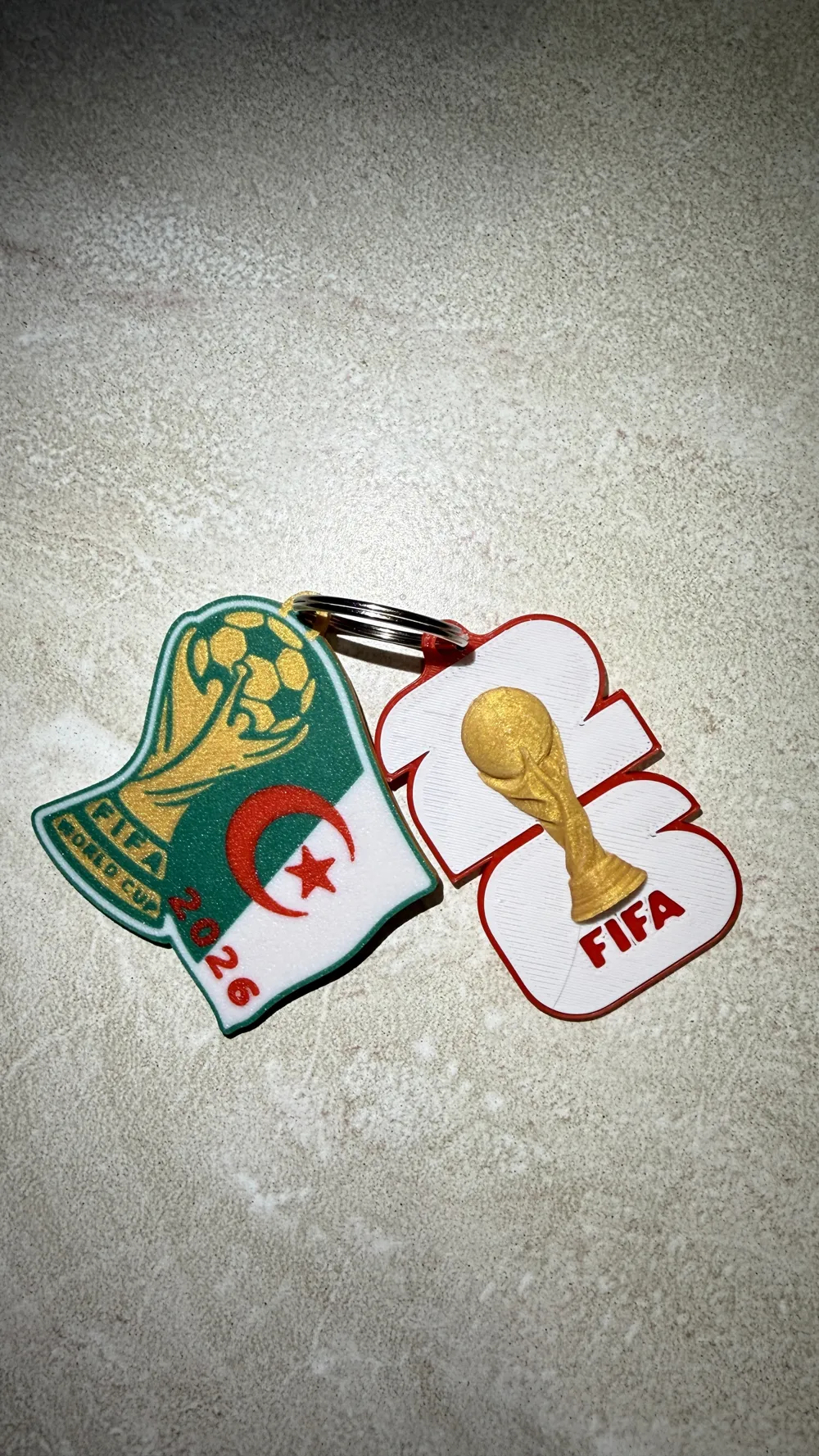 Algeria 2026 FIFA World Cup Keychain - Free 3D Print Model - MakerWorld