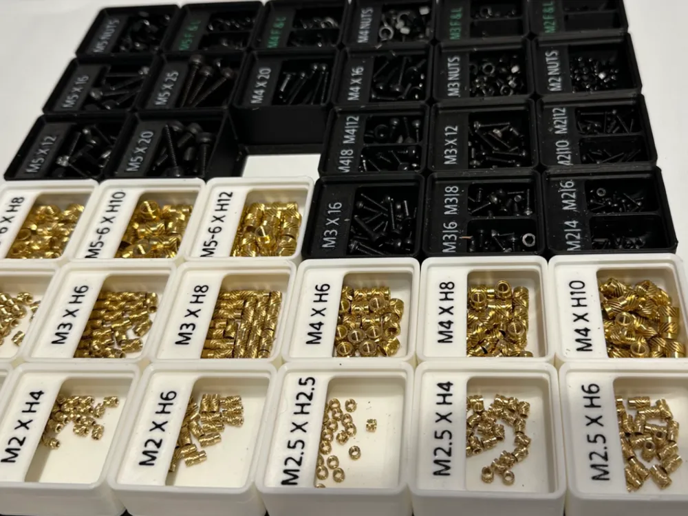 Gridfinity Inserts and Nuts by Simlk45 - MakerWorld