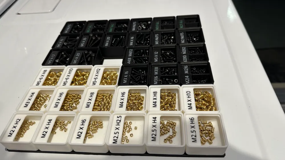 Gridfinity Inserts and Nuts by Simlk45 - MakerWorld