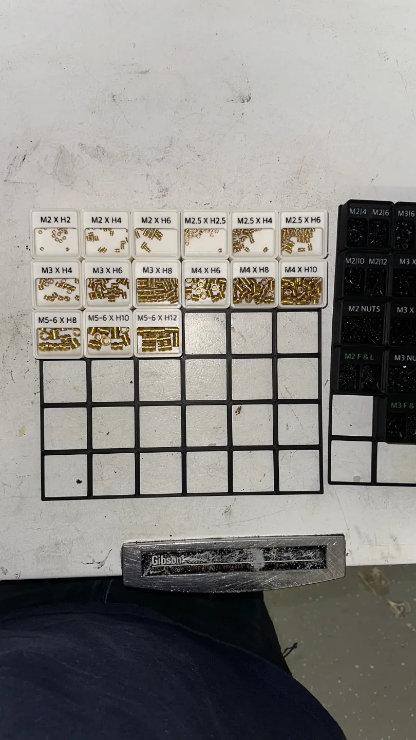 Gridfinity Inserts and Nuts by Simlk45 - MakerWorld