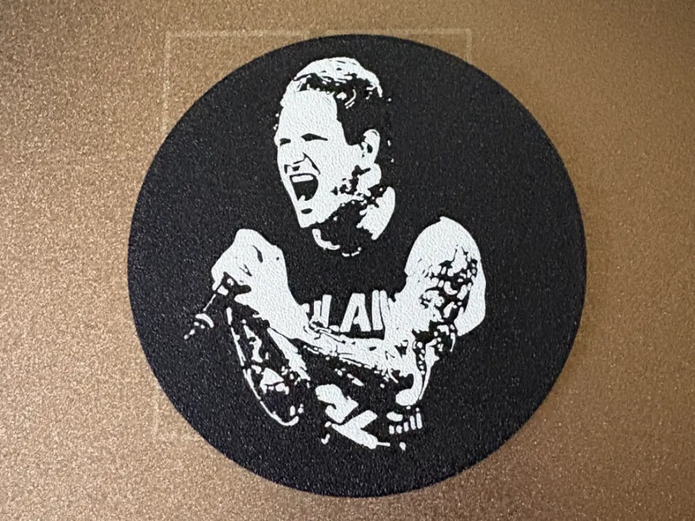 Corey Taylor Coaster - Free 3D Print Model - MakerWorld