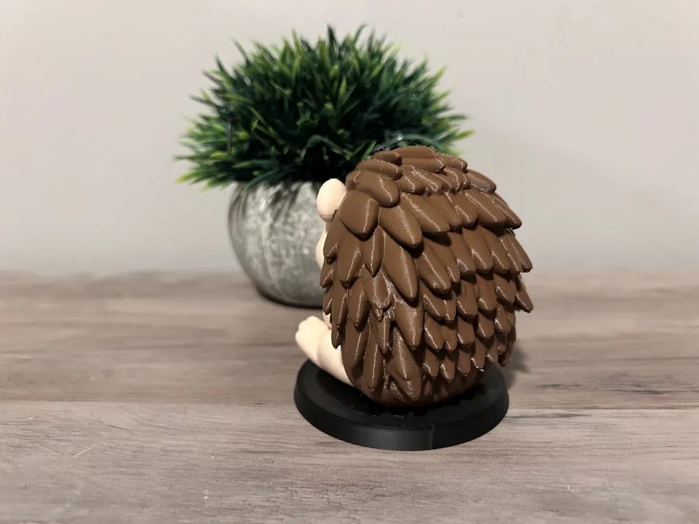 Cute Hedgehog Desk Pal by K3DPrint MakerWorld: Download Free 3D Models
