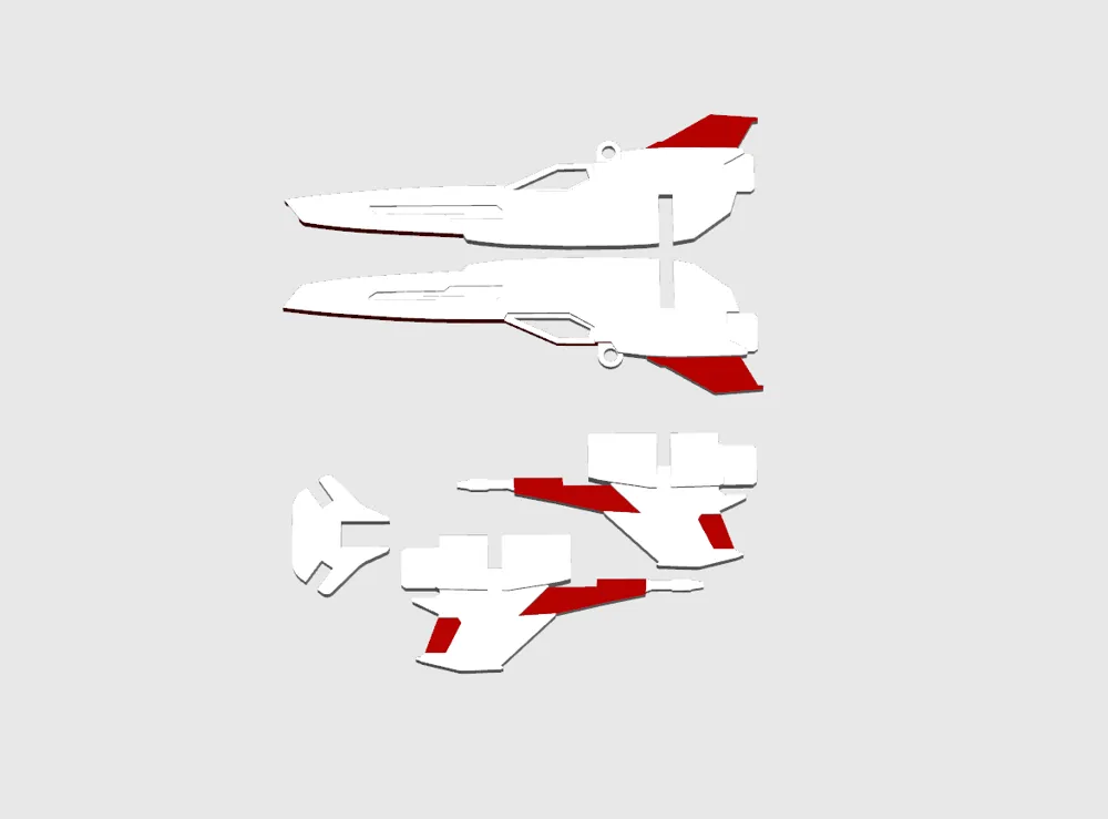 Battlestar Galactia Viper MK II Build kit Remixed by 3DMN - MakerWorld