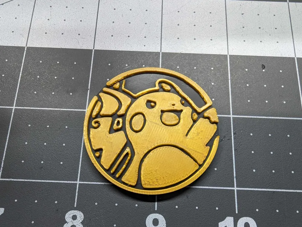 Raichu Pokemon Coin by joeythatoneguy - MakerWorld