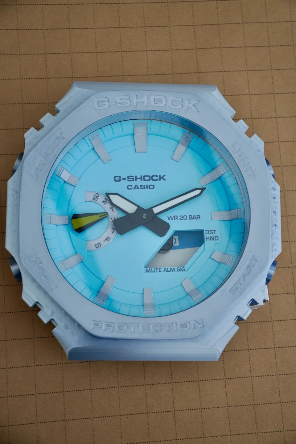 G-SHOCK Wall Clock- for Clock Components Kit 011 by okraskaj - MakerWorld