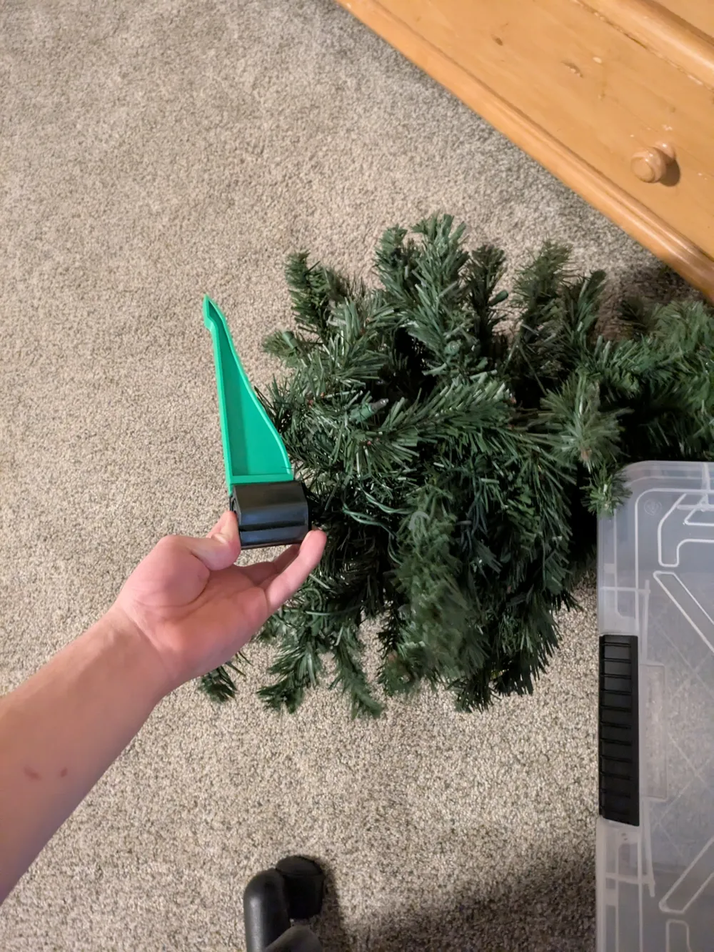 Mini Christmas Tree Leg by hardmetal - MakerWorld