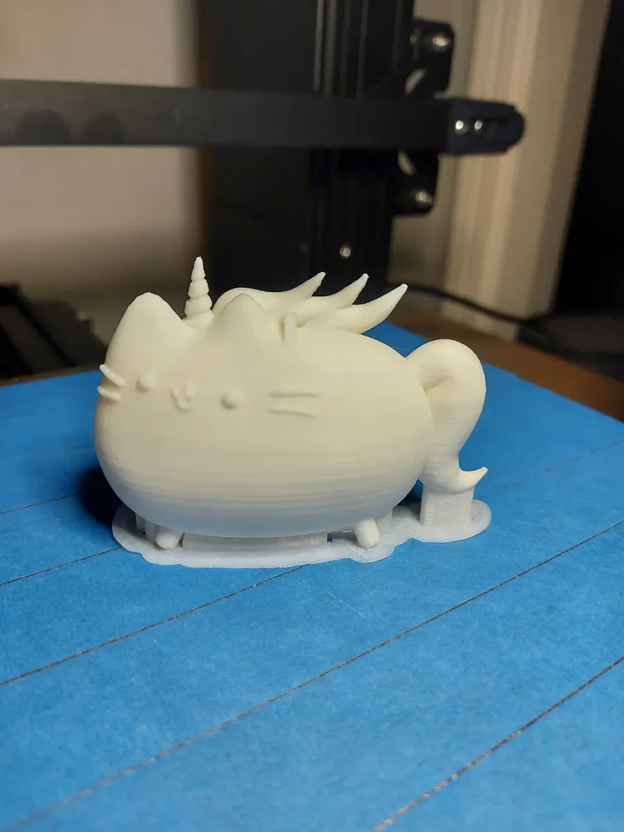 Unicorn pusheen cat ornament by maskedjoey - MakerWorld