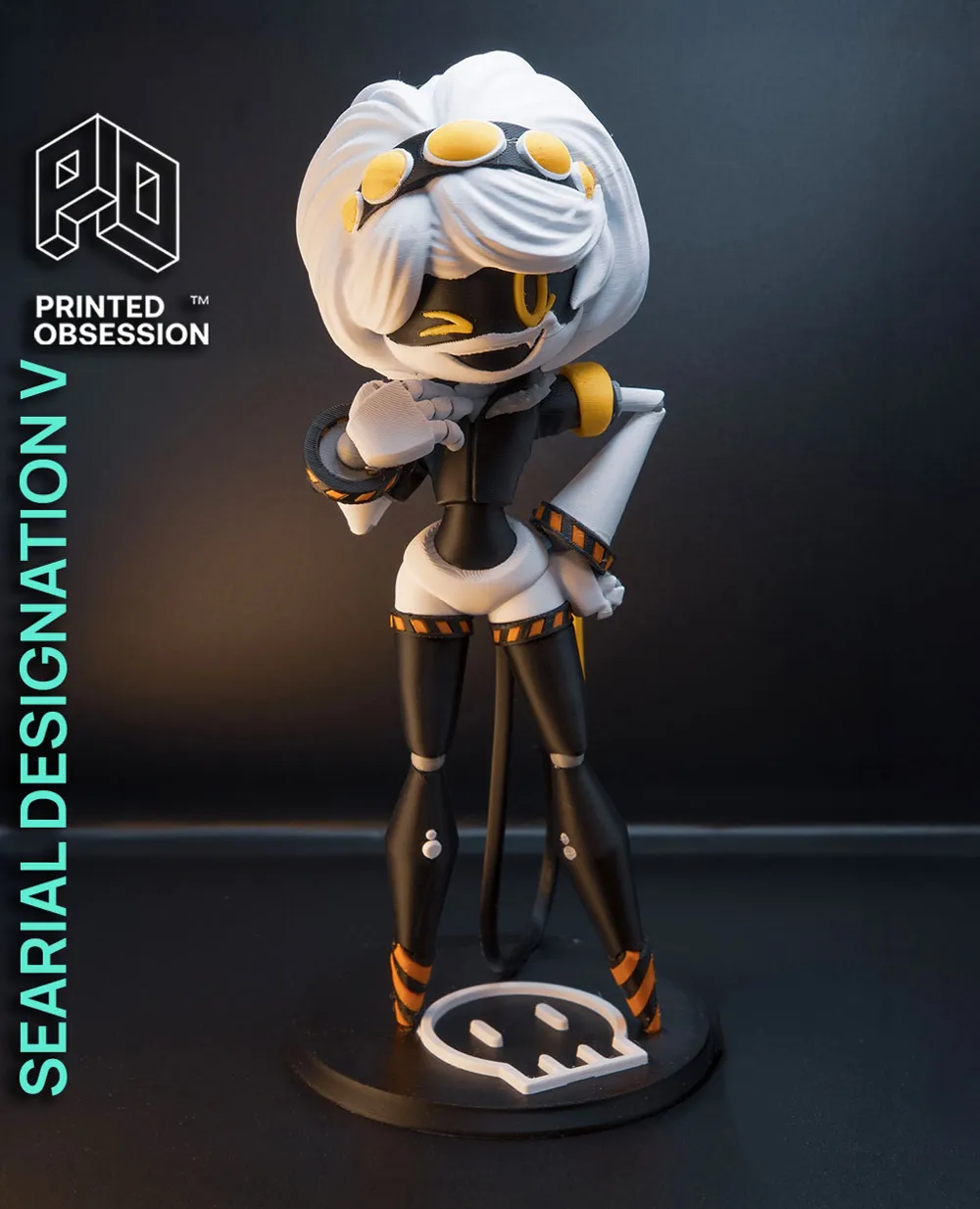 V - Murder Drones - Fan Art - Free 3D Print Model - MakerWorld