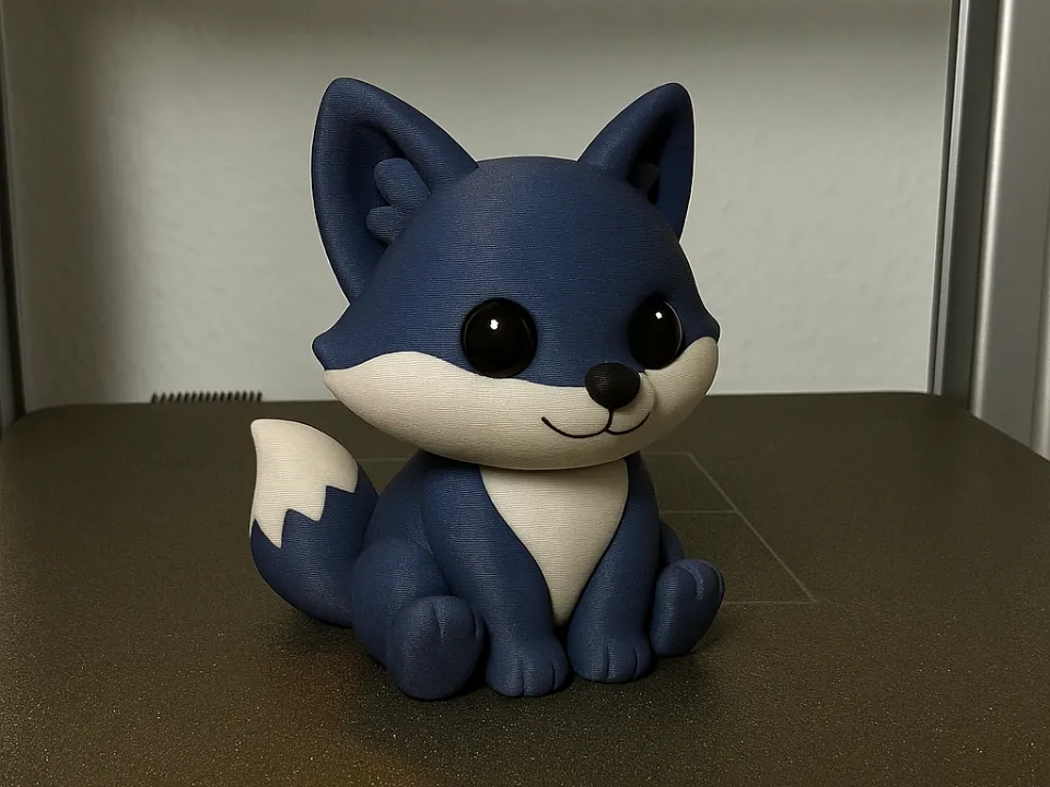 Cute Fox - Free 3D Print Model - MakerWorld