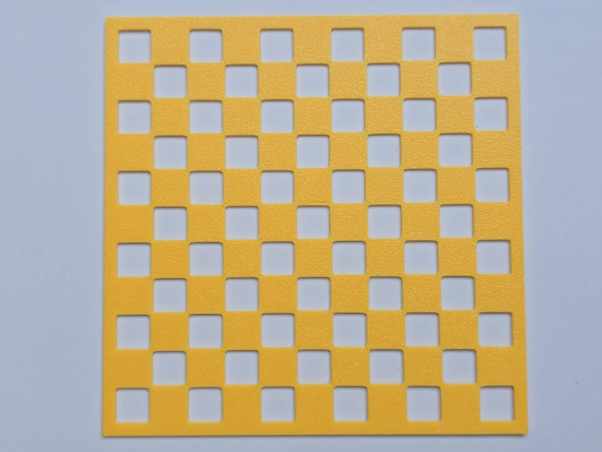 Chess Board Stencil Pattern Template Craft - Free 3D Print Model ...