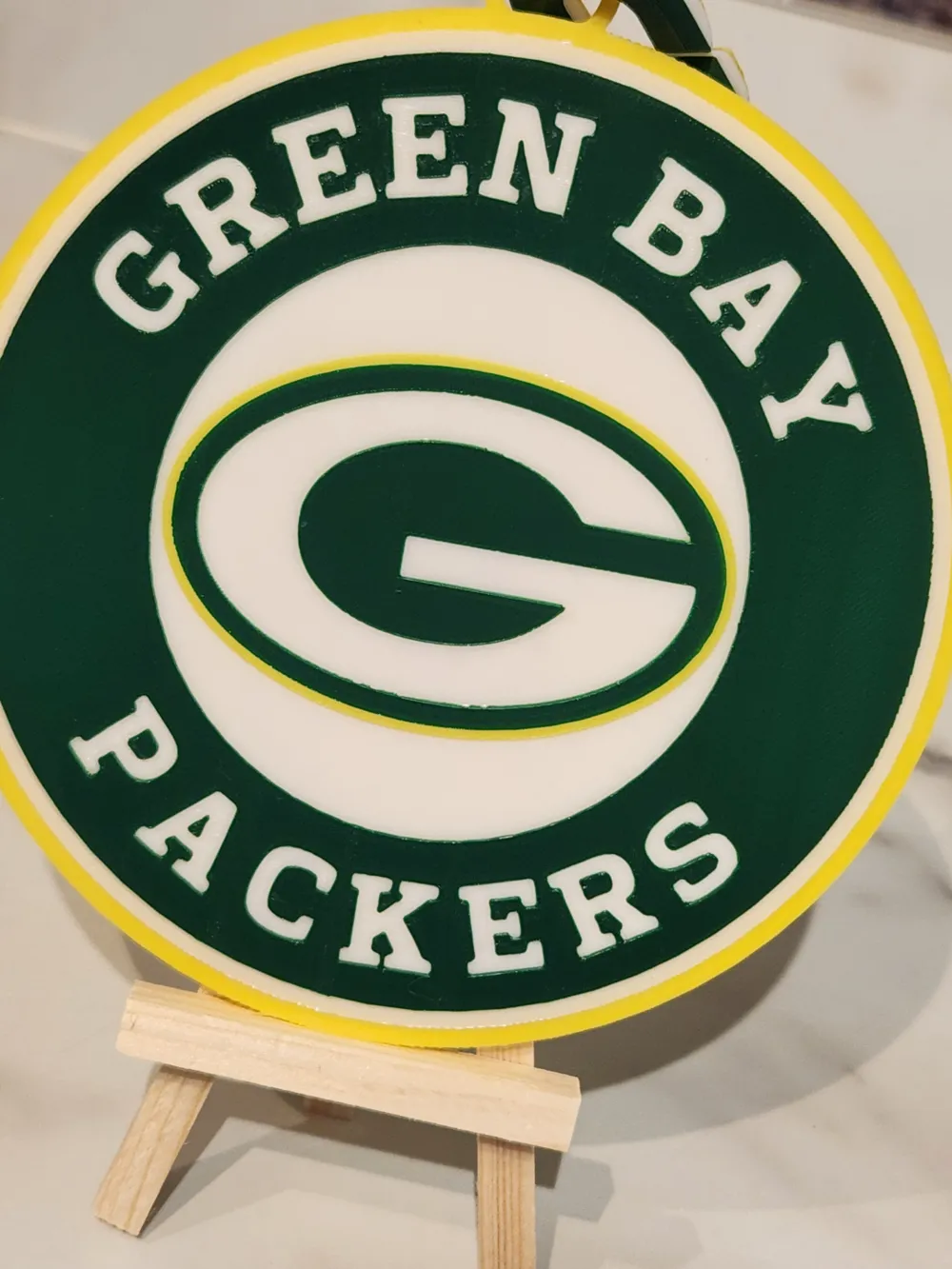 Green Bay Packers Medallion - Free 3D Print Model - MakerWorld