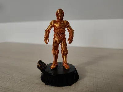 C-3PO: Protocol Droid by armania3d MakerWorld: Download Free 3D Models