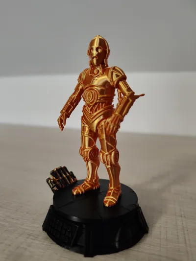 C-3PO: Protocol Droid by armania3d MakerWorld: Download Free 3D Models