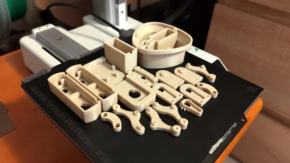 3-Axis Robotic Arm for ESP32 & HomeGenie (V2) - Free 3D Print Model ...