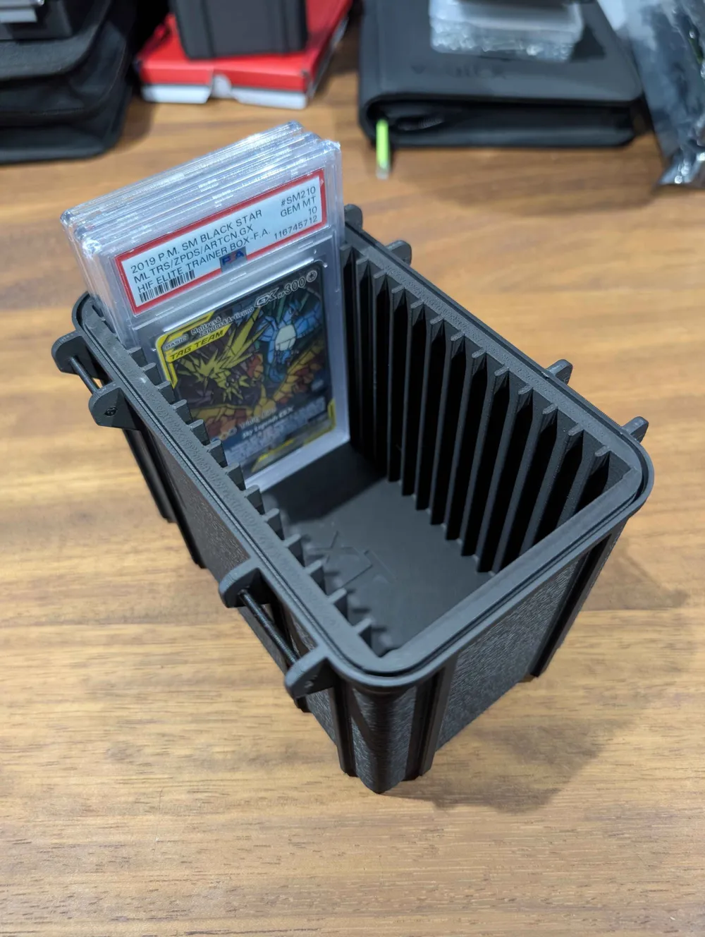 PSA Slab Trading Card Storage Box (16 Cards) - Free 3D Print Model ...