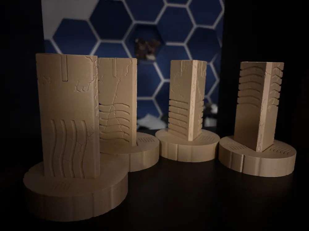 Fifth Element - Elemental Stones - Lamp - Free 3D Print Model - MakerWorld