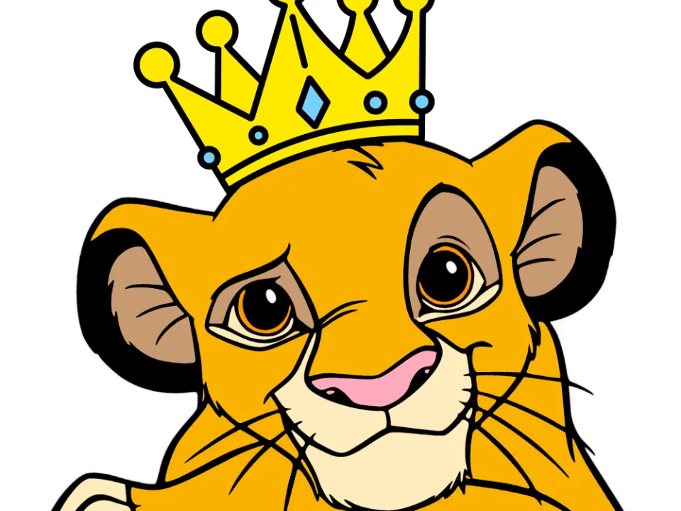 Simba lightbox with multi-part crown by EliRo MakerWorld: Download Free ...