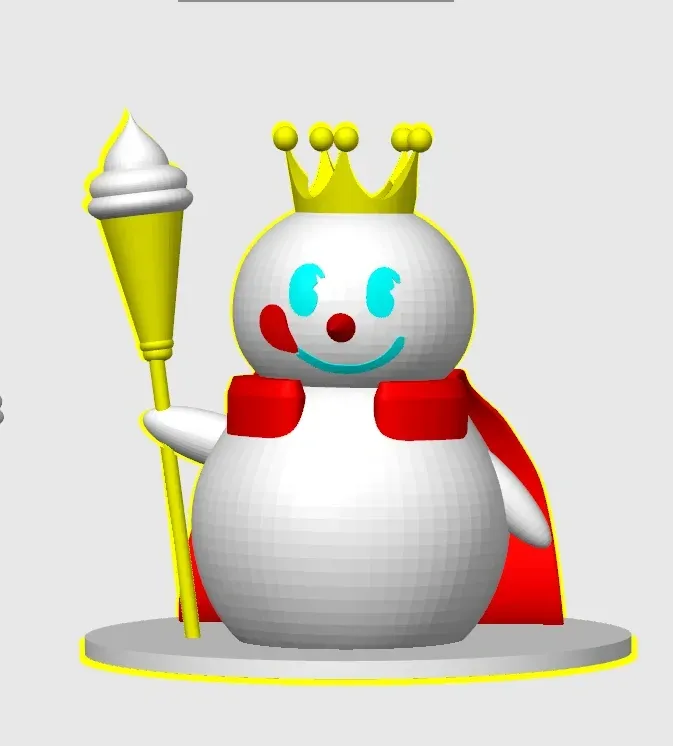 Mixue Ice City Snow King Multicolor Edition by 嘟嘟 - MakerWorld