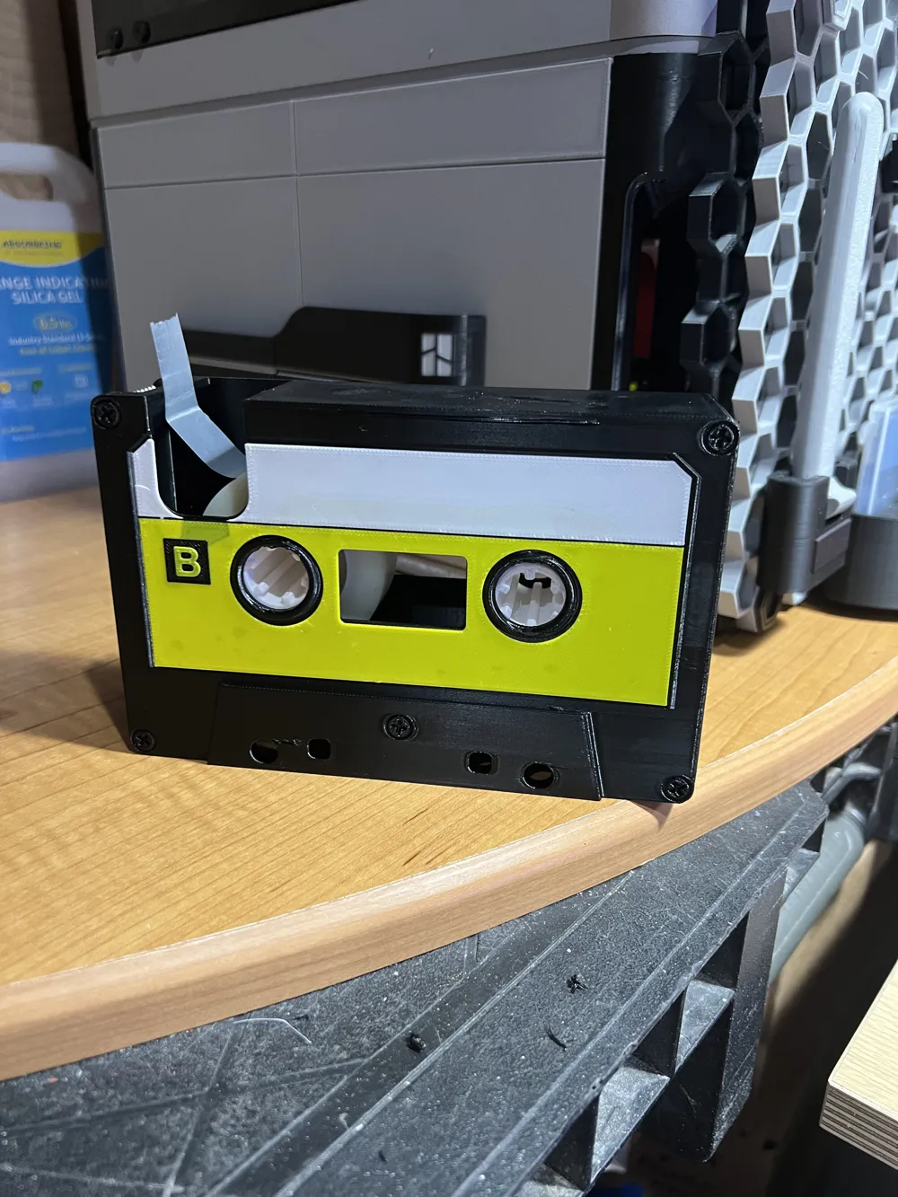 large cassette tape dispenser labels by voltronwanted MakerWorld ...