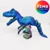 Flexi T-Rex Dinosaur | Articulated Trex NO support by Remb Studios MakerWorld: Download Free 3D ...