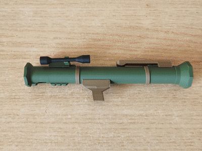 Click Pen - Rocket Launcher by 喵武士 MakerWorld: Download Free 3D Models