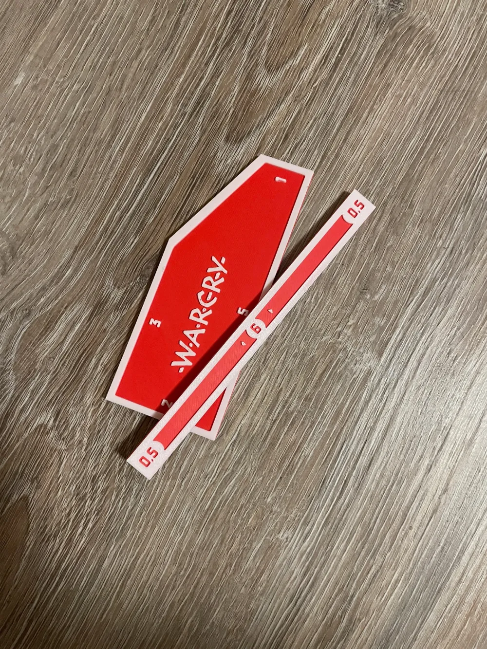 Tabletop Measuring Tool 6" - Warhammer by kDan83 - MakerWorld