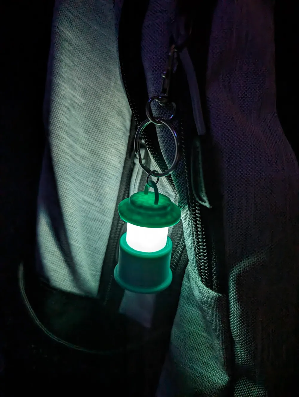 Screw-on Camping Lantern Stash Keychain by OtakuMx - MakerWorld