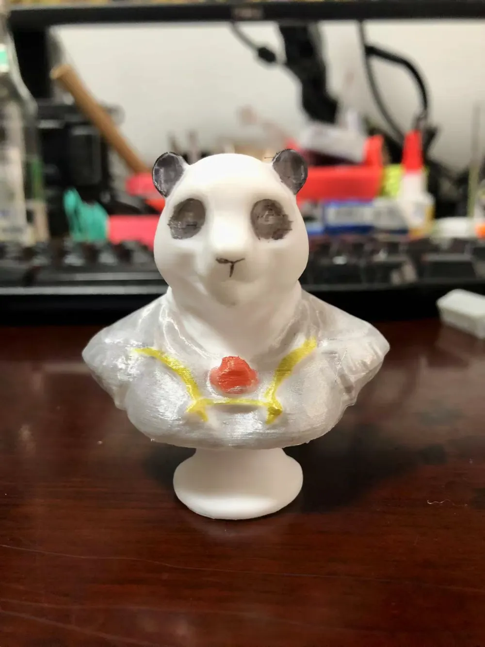 Panda hero bust by ZhangSheng - MakerWorld