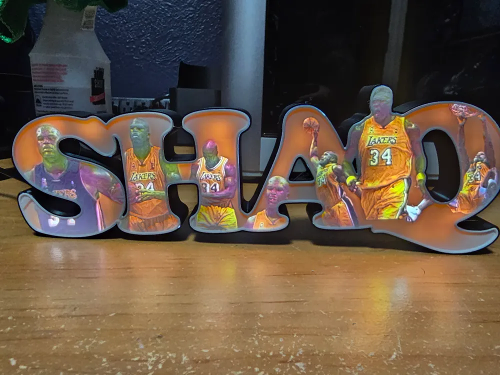 Shaq litho box by joshdusseau - MakerWorld
