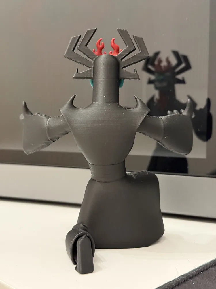 Aku Pen Holder - Samurai Jack - Free 3D Print Model - MakerWorld