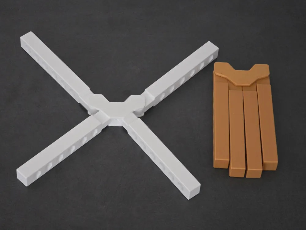 Soporte para portátil plegable sencillo - Modelo de impresión 3D ...