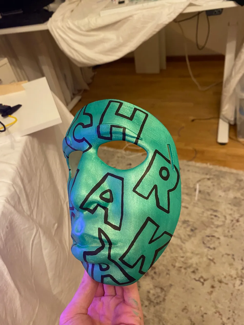 Chromakopia mask Tyler The Creator smooth 1:1 by Milton MakerWorld ...