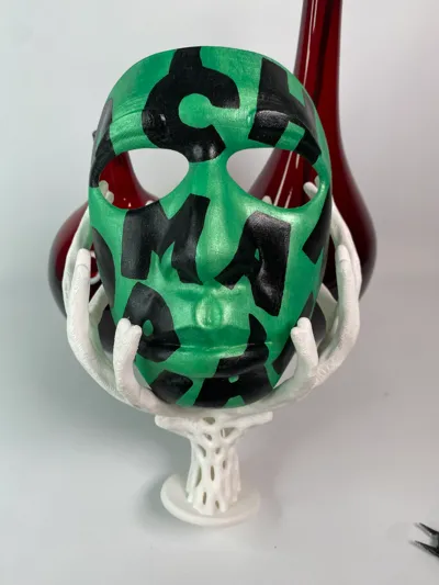 Chromakopia mask Tyler The Creator smooth 1:1 by Milton - MakerWorld