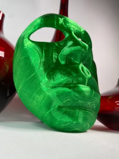 Chromakopia mask Tyler The Creator smooth 1:1 by Milton - MakerWorld