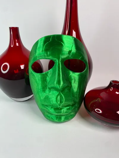 Chromakopia mask Tyler The Creator smooth 1:1 by Milton - MakerWorld