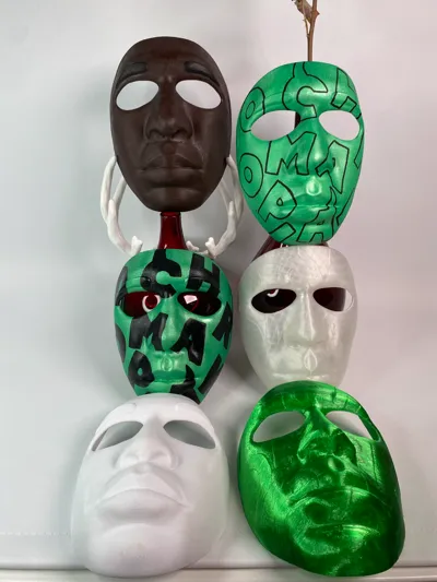 Chromakopia mask Tyler The Creator smooth 1:1 by Milton - MakerWorld