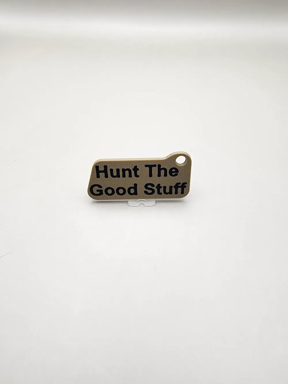 Hunt The Good Stuff Keychain by LearnTheHardway - MakerWorld