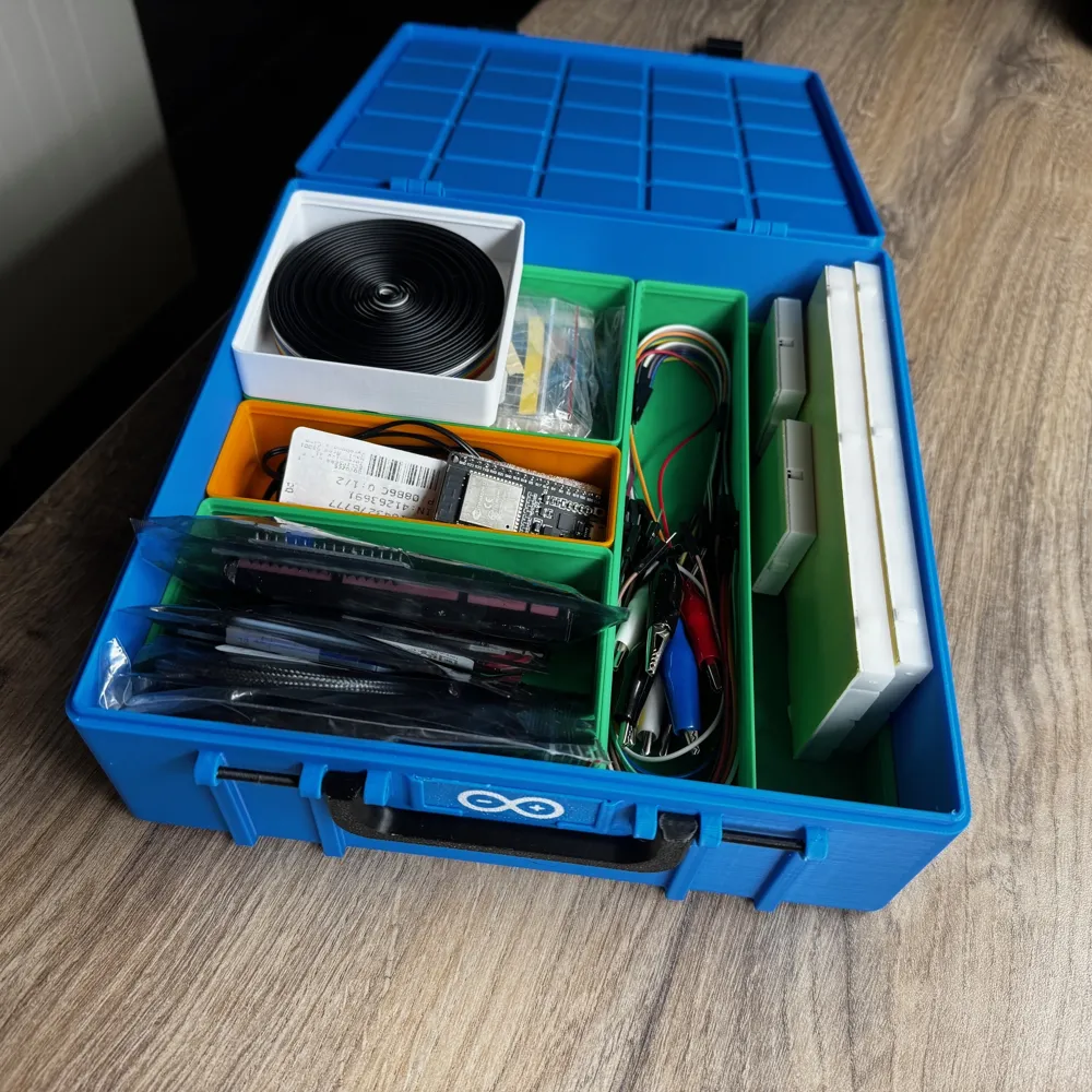 Arduino gridfinity box 5x5x9 - Free 3D Print Model - MakerWorld