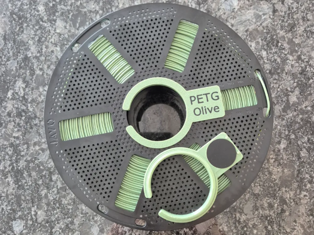 Jayo RFID / NFC Tag Holder Ø25mm for Re-Use Spools - Free 3D Print ...