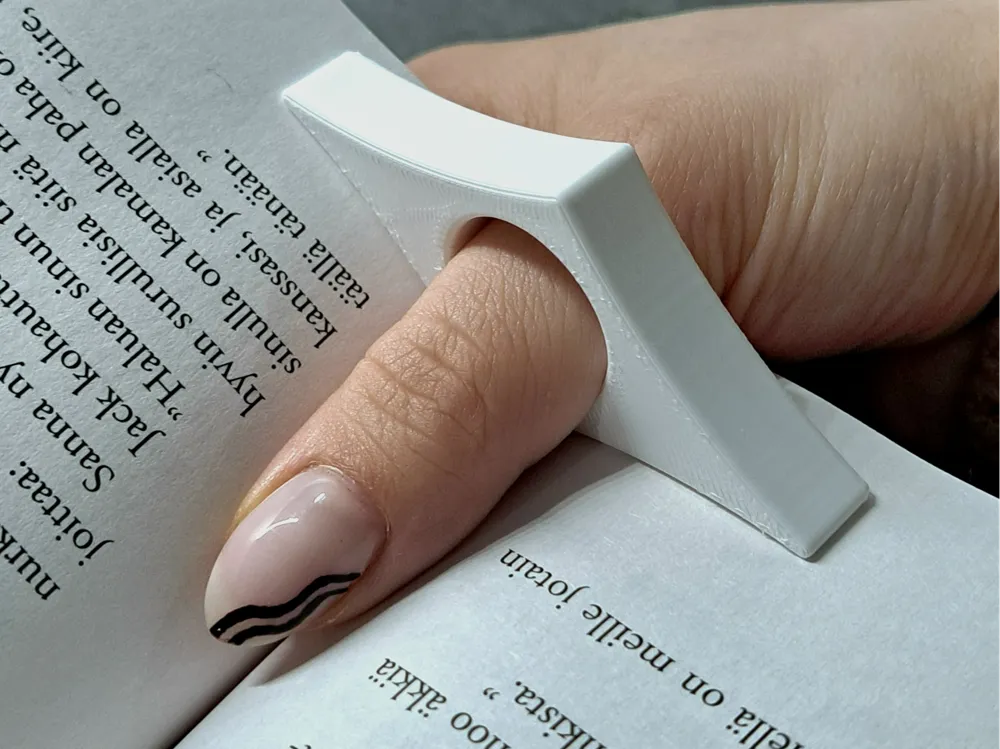 Book page holder - Free 3D Print Model - MakerWorld