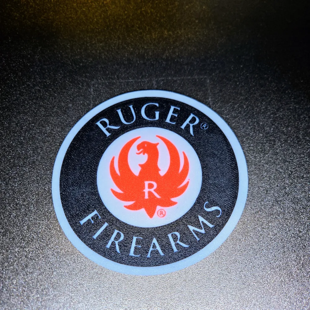 Ruger Firearms Logo Magnet by ChopperOriginals - MakerWorld