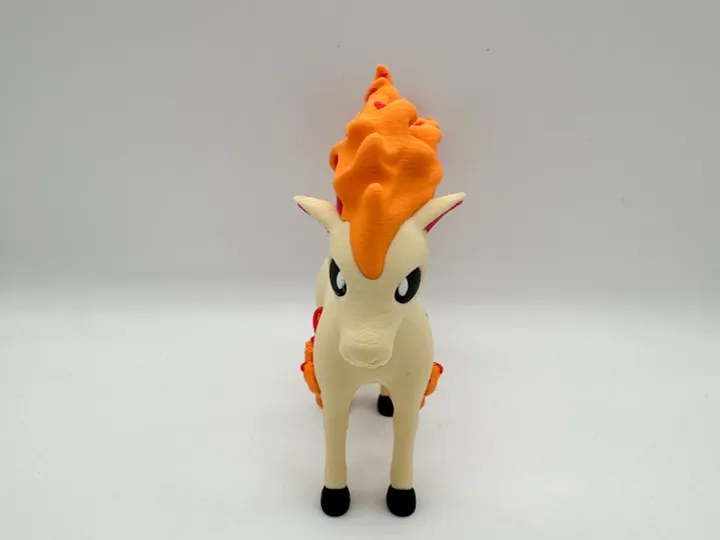 Ponyta Multicolore - Modèle d'Impression 3D Gratuit - MakerWorld
