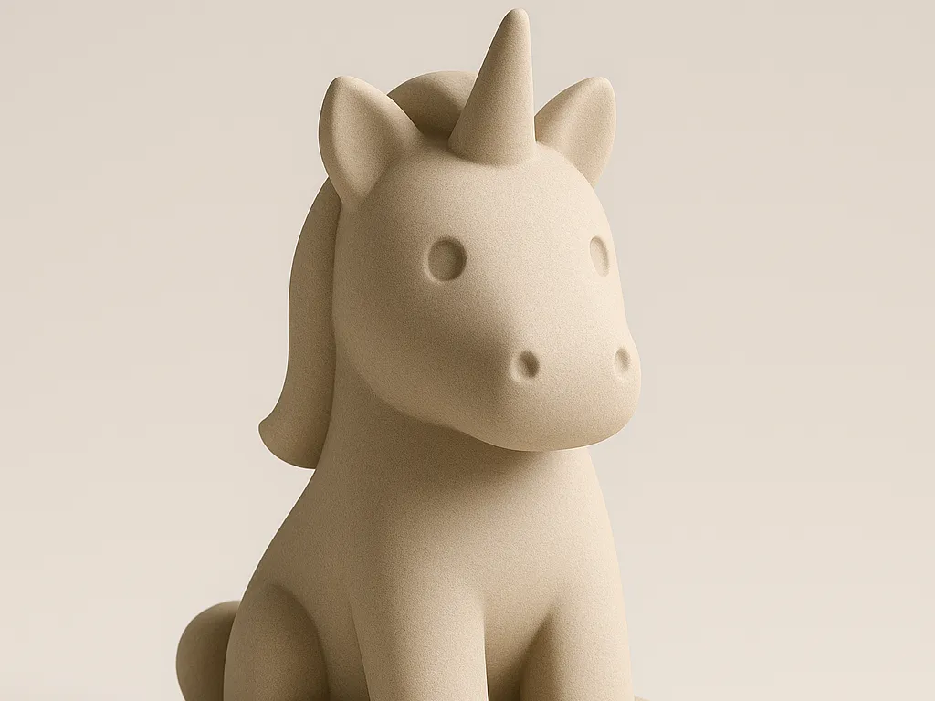 Cute Unicorn - Free 3D Print Model - MakerWorld